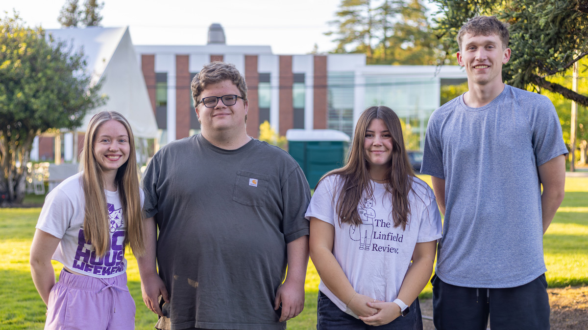 The Linfield Review editorial team earns statewide awards